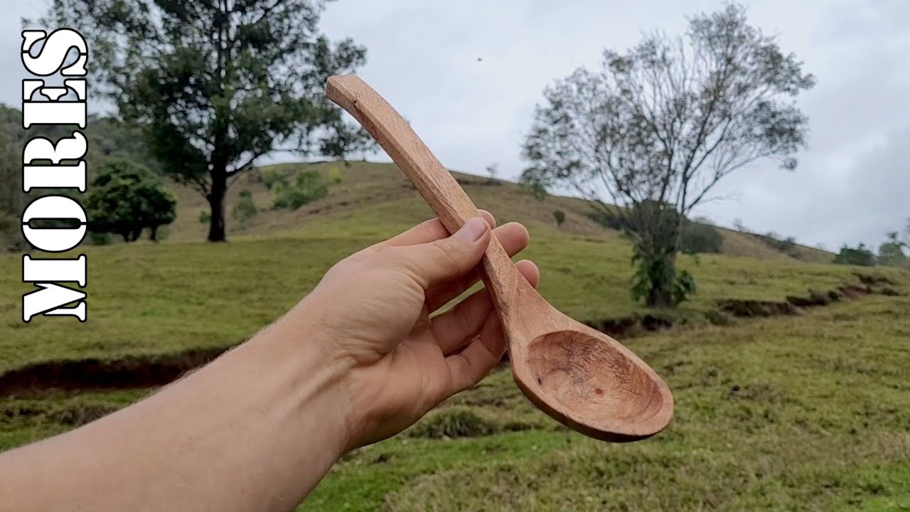 How to Make a Wooden Spoon | Como Fazer uma Colher de Pau - YouTube