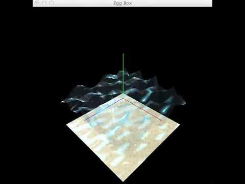 Wave Simulation Open GL + GLSL - YouTube