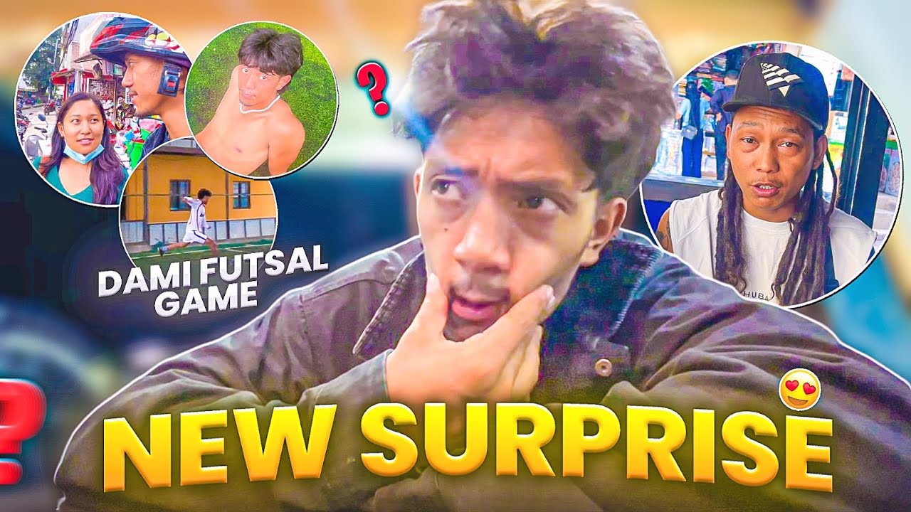 New surprise 🤭 ️ / dami footshal game😂😘 - YouTube
