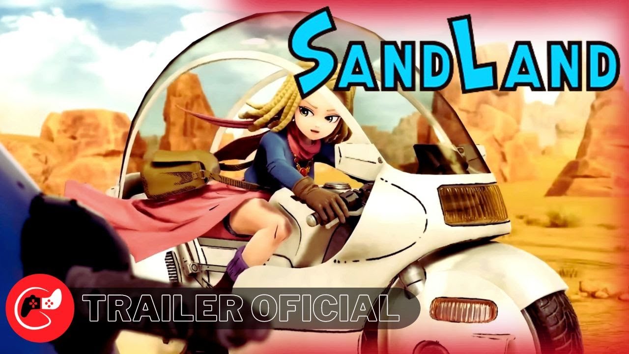 SAND LAND - OFICIAL TRAILER de Gameplay e data de lançamento - YouTube