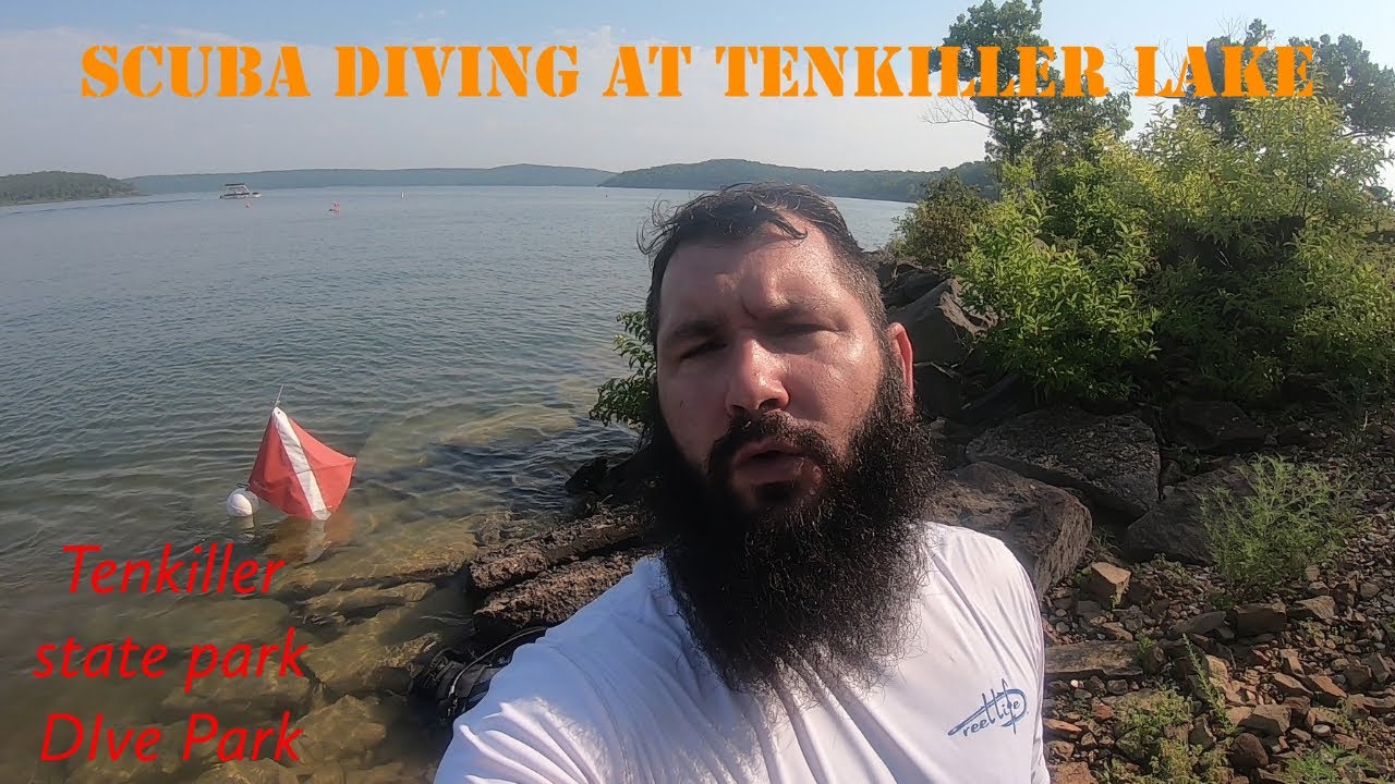 Lake tenkiller state parks dive park off fisherman's point - YouTube