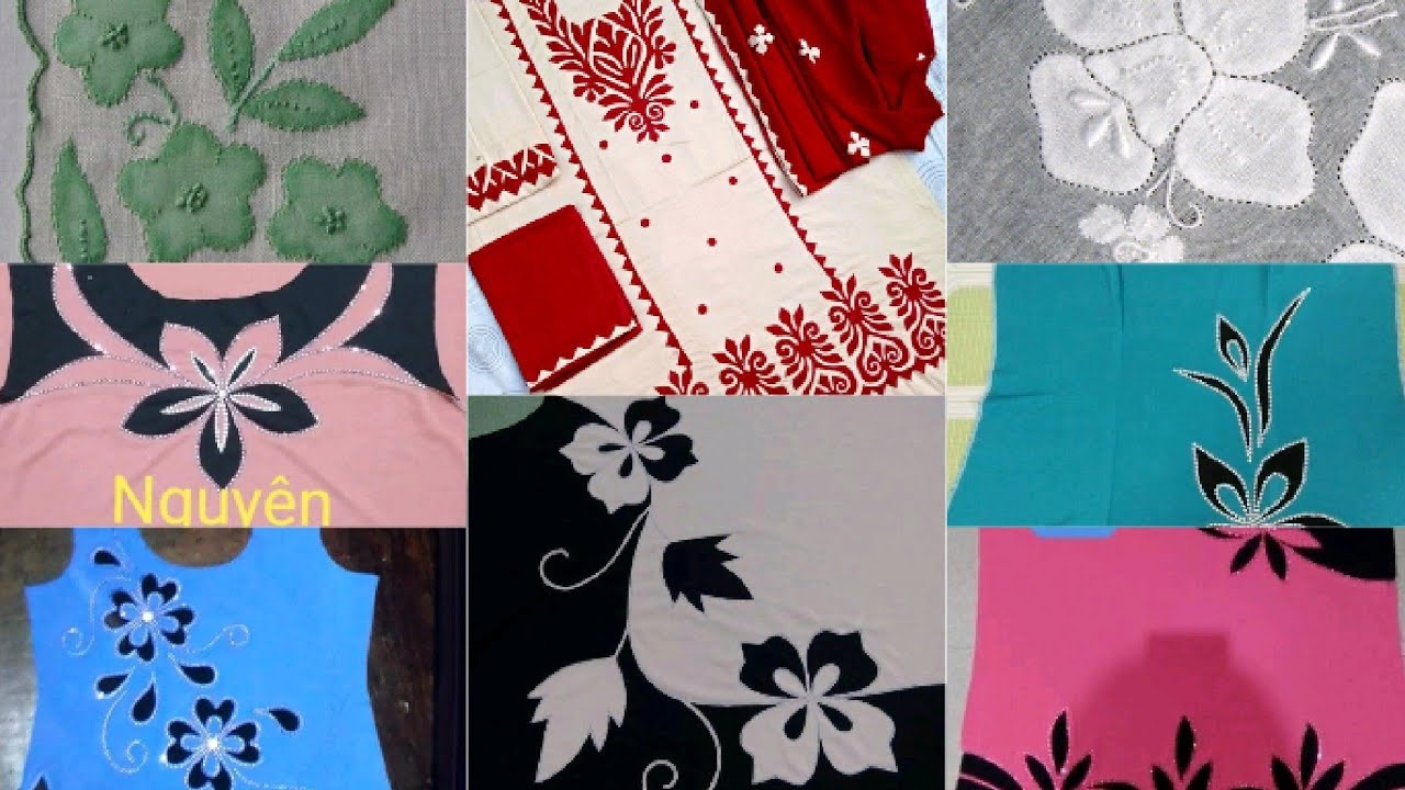 Handmade applique work ideas||Beautiful applique designs# ...