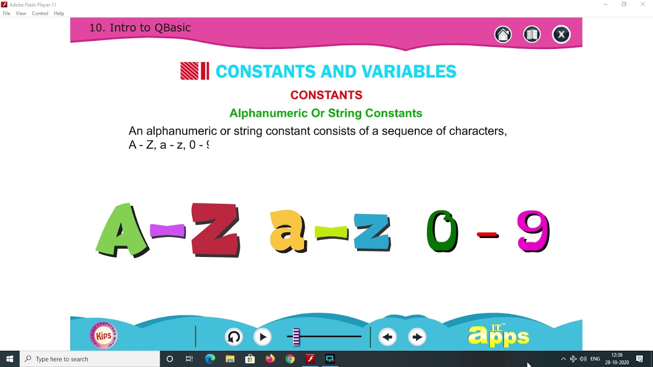 Class - VII. Qbasic Part- 1 - YouTube