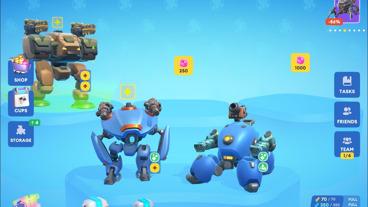 Testing the new War Robots Game - Little Big Robots - YouTube