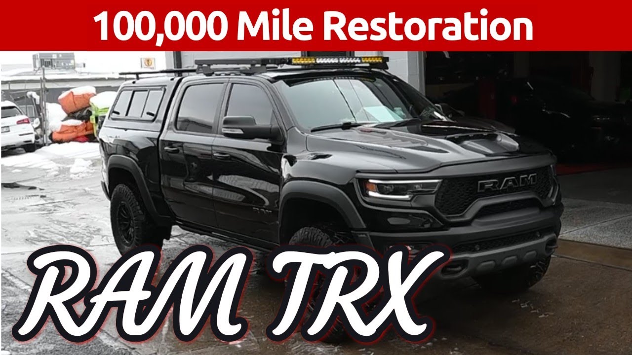 Ram TRX Paint Restoration and Ceramic Coating: 100,000 Miles to New ...