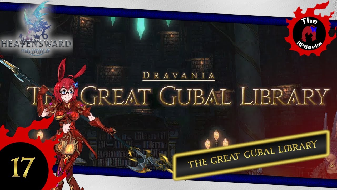 The Great Gubal Library - Final Fantasy XIV: Heavensward - 17 - YouTube