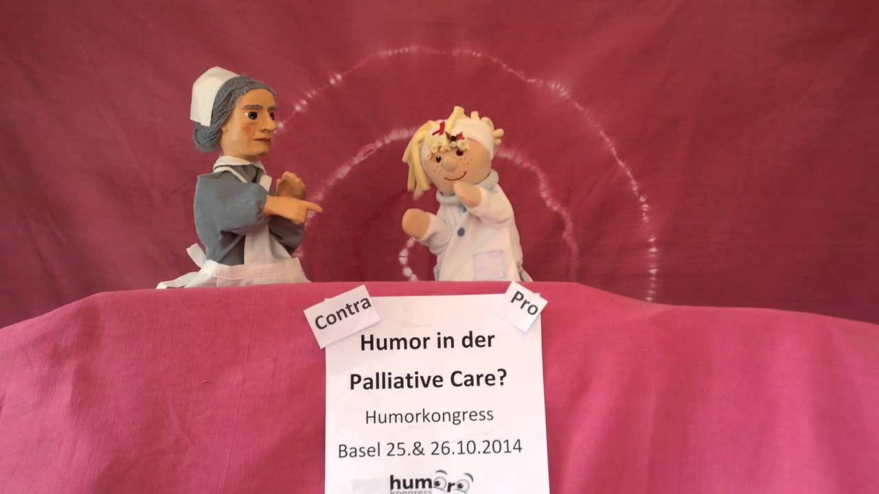 Humor in der Palliative Care? Ein Streitgespräch - YouTube