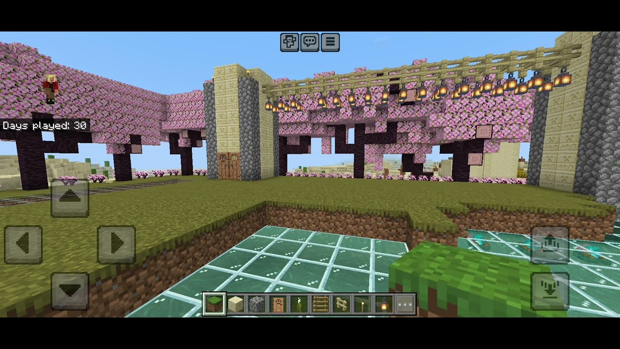 50 Days in Minecraft Creative Mode - Day 19: Adding Grass Blocks for a Natural Touch! 🌱 - YouTube