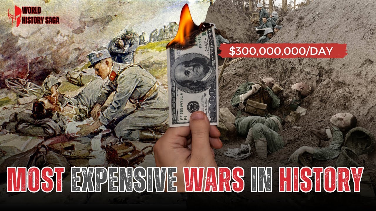 Most Expensive Wars in History | World History Saga #war #worldwar # ...