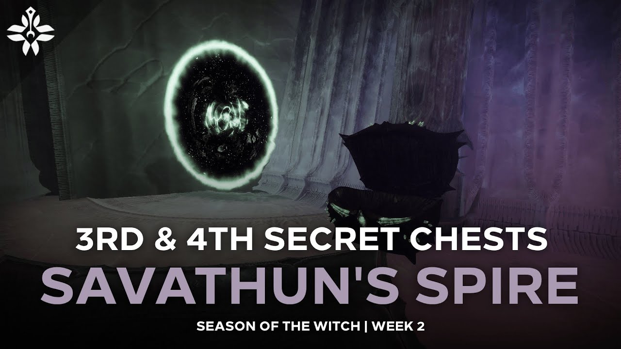 Savathun's Spire 3rd & 4th Secret Chests (Week 2) [Destiny 2] - YouTube