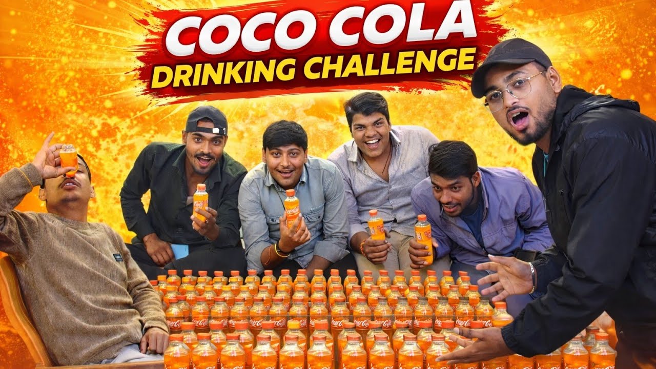 Coco Cola Drinking challenge With खतरनाक 🔥 DARES - YouTube