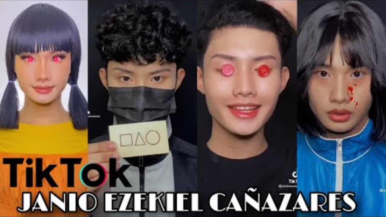 JANIO EZEKIEL CAÑAZARES - (SQUID GAME TIKTOK COMPILATION) [MAKEUP ...