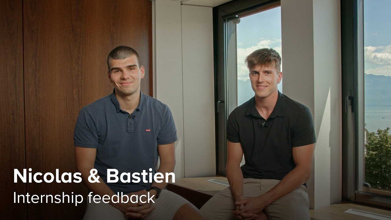 Nicolas & Bastien | Internship testimonial (ELCA x 42 Lausanne) - YouTube