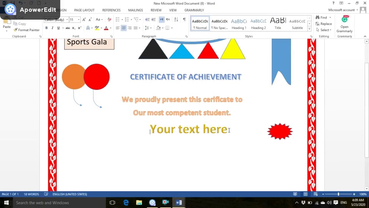 certificate microsoftword easyTricks ExploreWorld How To Make certificate-microsoftword-easytricks-exploreworld-how-to-make