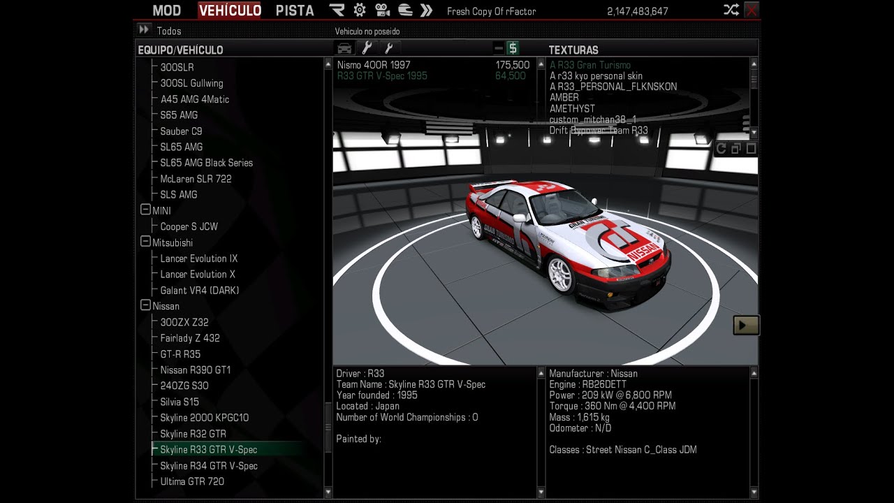 All cars Rfactor mod - Forza Turismo - YouTube