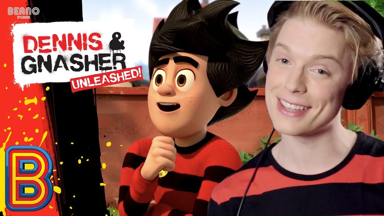 Freddie Fox: The Voice of New Dennis and Gnasher Unleashed! - YouTube