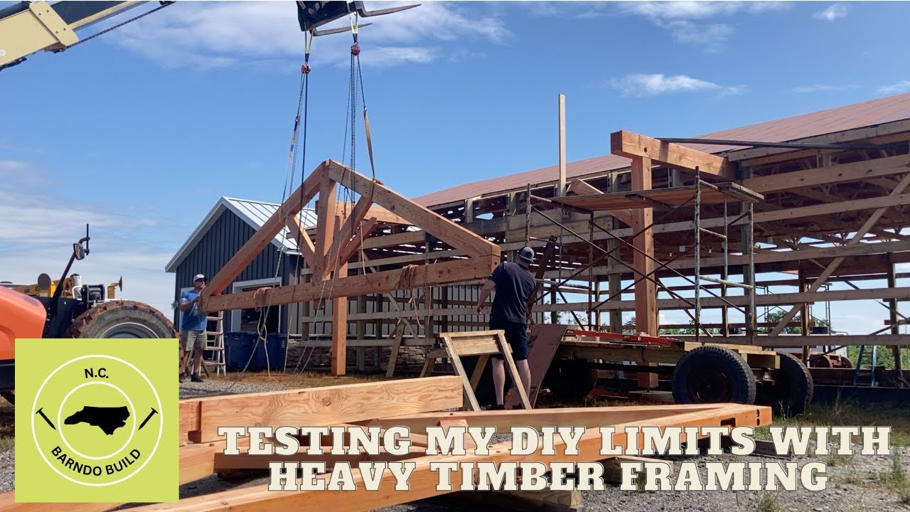Adding Heavy Timber Porches To Our Barndominium - YouTube