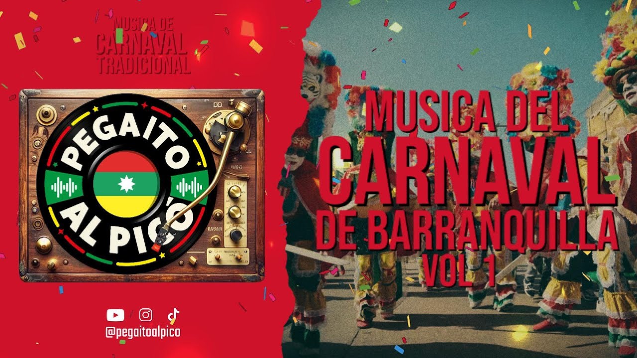 MUSICA CARNAVAL DE BARRANQUILLA 2025 Vol 1 - (Solo Musica Tradicional ...