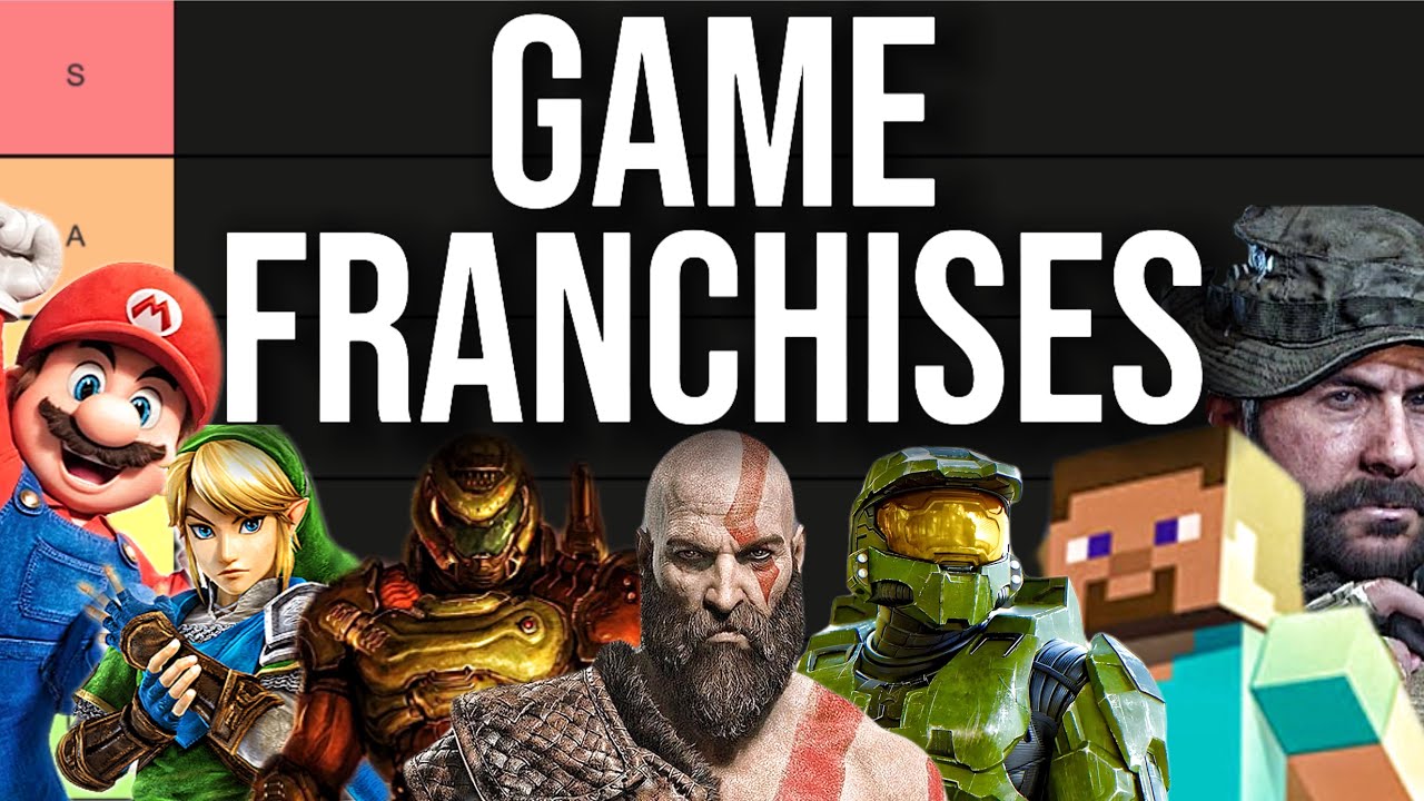 What is The Best Gaming Franchise? (Tier List) - YouTube