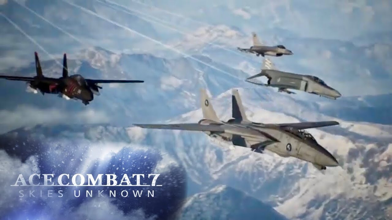 【AC7 | PS4】F-16C - 初プレイ・初マルチ【エースコンバット7 スカイズ・アンノウン】 - YouTube