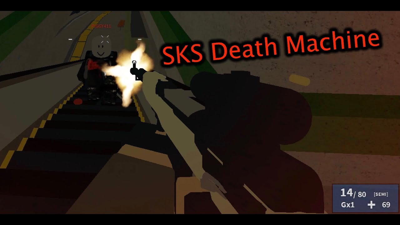 Roblox Phantom Forces - The SKS Death Machine - YouTube