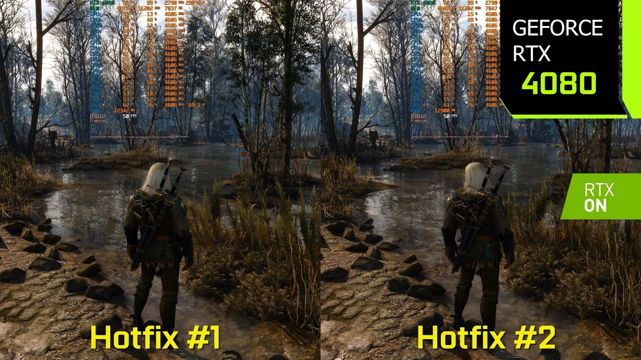 The Witcher 3 Next-Gen PC Hotfix #2 - Old vs New Hotfix Patch ...