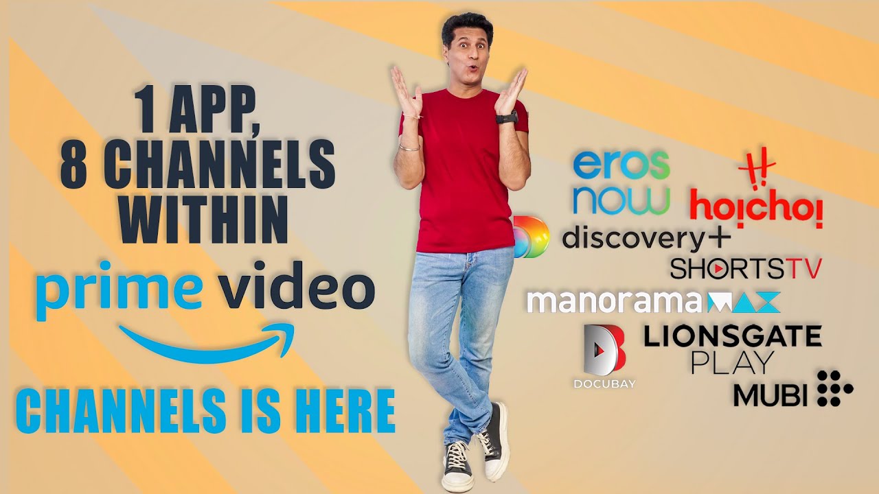 1 app, 8 Channels within Amazon Prime Video Channels is here - YouTube