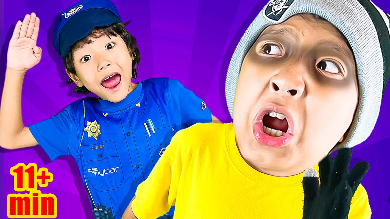 Police Rescue Team + Song about Sharing Compilation | Nursery Rhymes ...