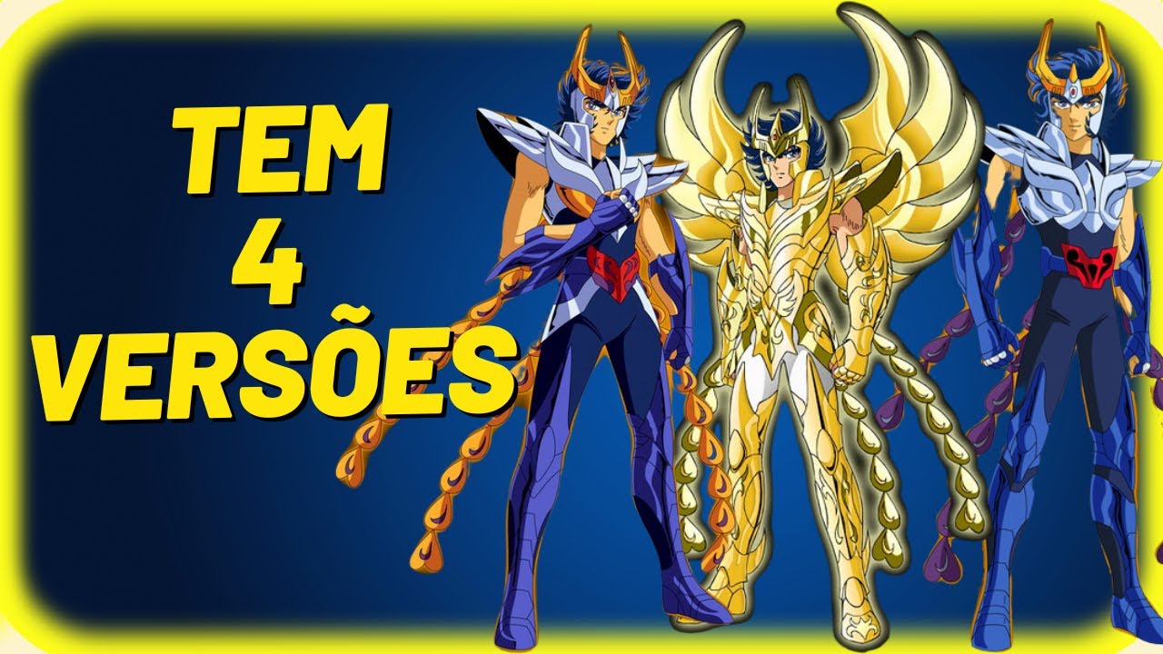 TODAS AS VERSÕES DA ARMADURA DE FÊNIX | ANIME E MANGÁ - YouTube