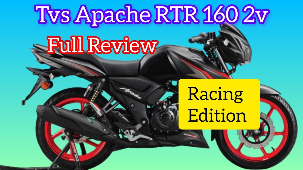 Tvs Apache RTR 160 2v Race Edition/2024 Launched / Review - YouTube