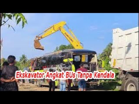 MACET PARAH.!! EKSEKUSI MOBIL BUS YANG KECEL4KAAN