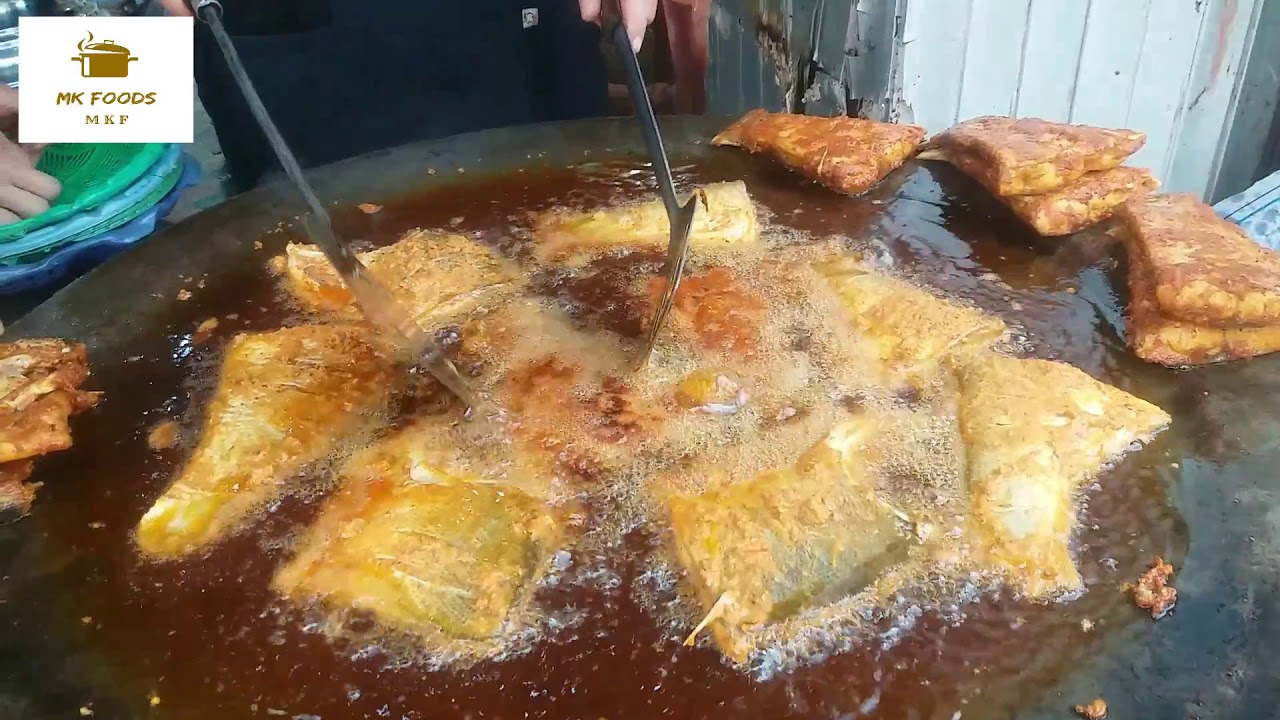 TAWA FISH FRY(SPICY TAWA FISH QISA KHWANI BAZAR PESHAWAE)(MKF) - YouTube
