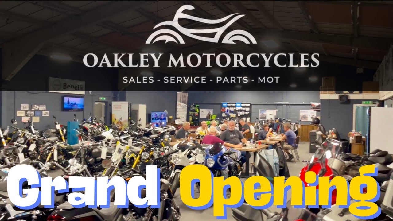 Oakley Motorcycles GRAND REOPENING with NEW Cafe! (2024) - YouTube