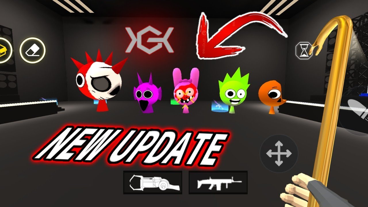 NEXTBOTS IN PLAYGROUND MOD SPRANK MAP AND SPRUNKI EDITOR! - YouTube