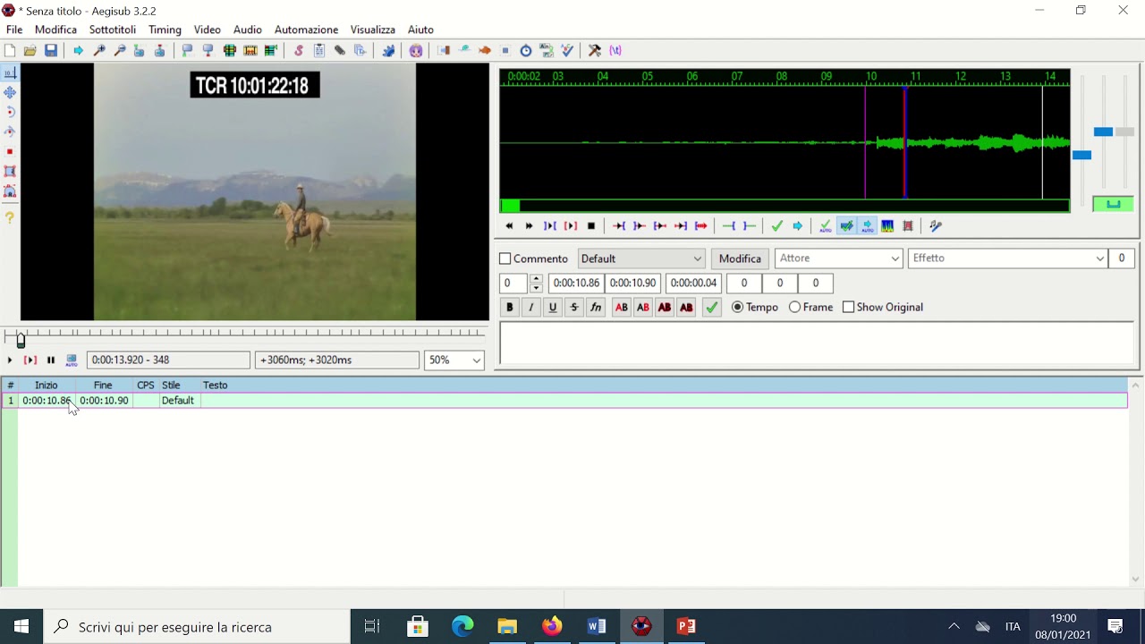 Tutorial come creare i sottotitoli con Aegisub - YouTube