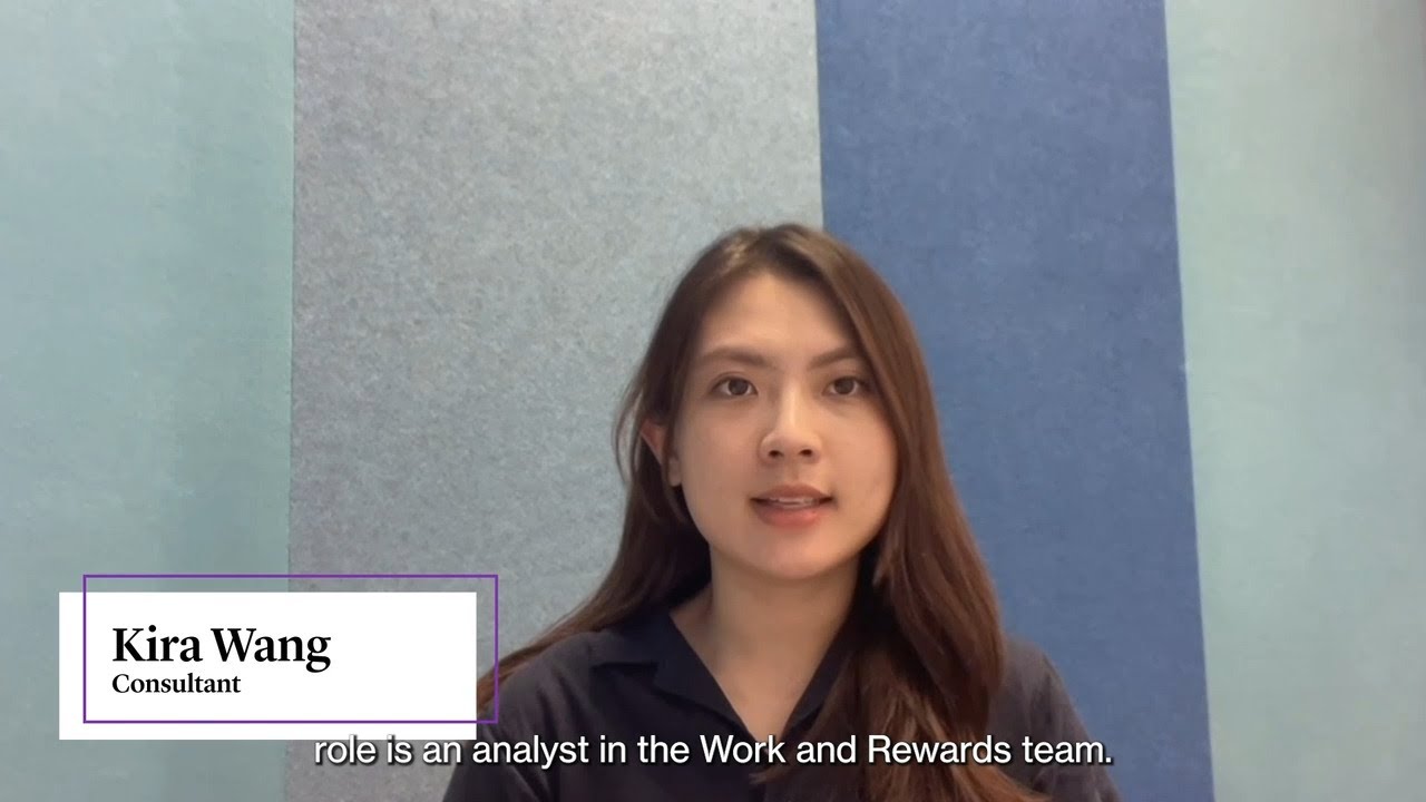 Life as a WTW intern — Kira Wang - YouTube