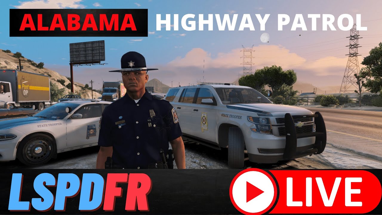 Playing GTA 5 as a ALABAMA STATE TROOPER PT2 | ALABAMA Highway Patrol ...
