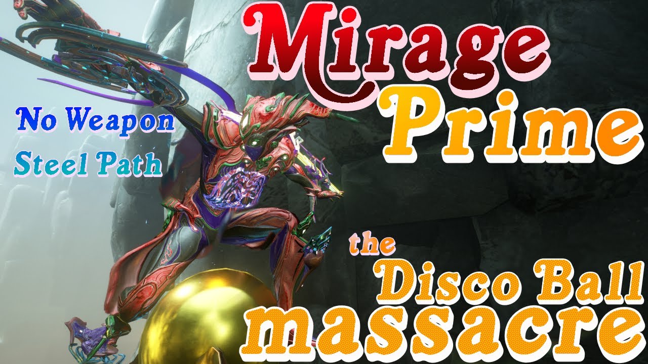 MIRAGE PRIME THE CHEAP WAY TO STEEL PATH | Warframe build - YouTube