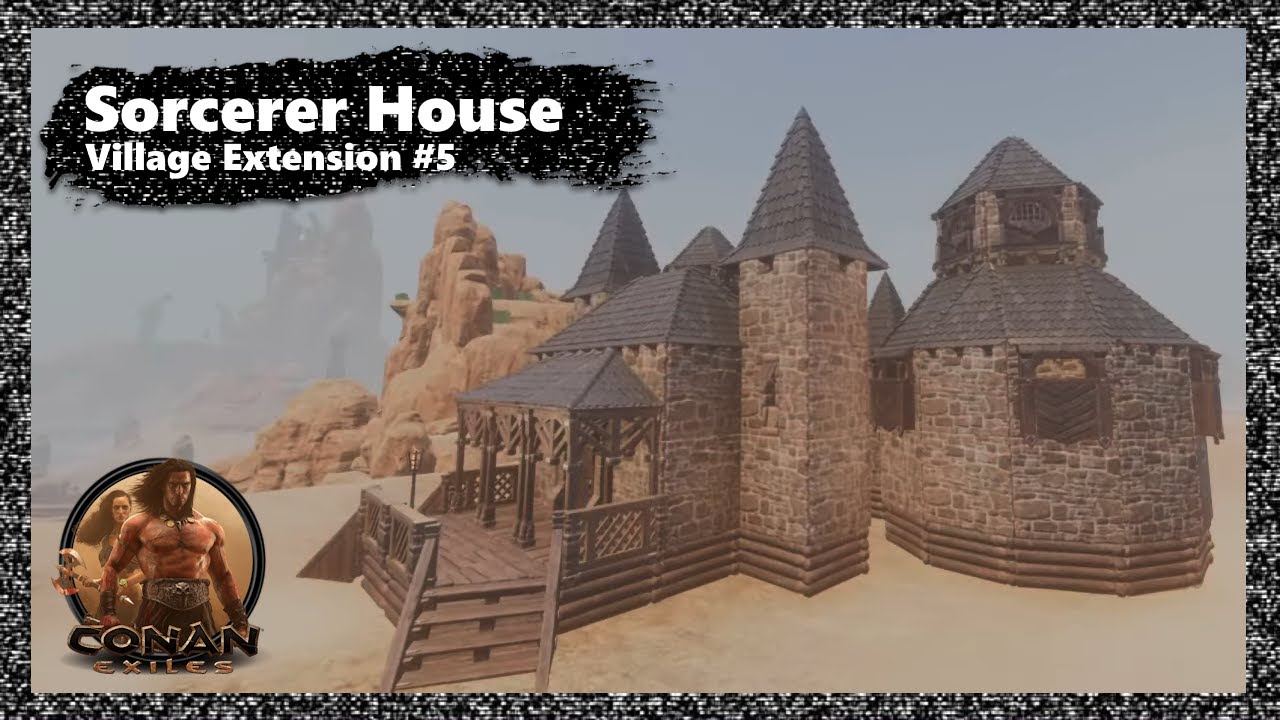 Village Extensions Buildings #5: Nemedian Sorcerers House - Conan ...