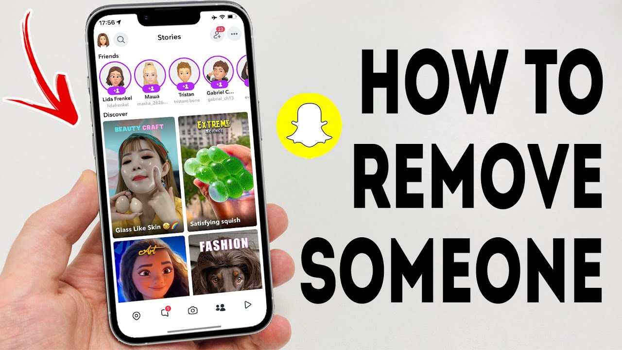 How To Remove Someone On Snapchat - Full Guide - YouTube