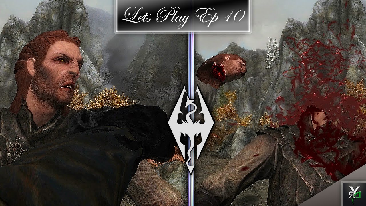 FIRST DECAPITATION!- Xbox Modded Skyrim EP 10 - YouTube