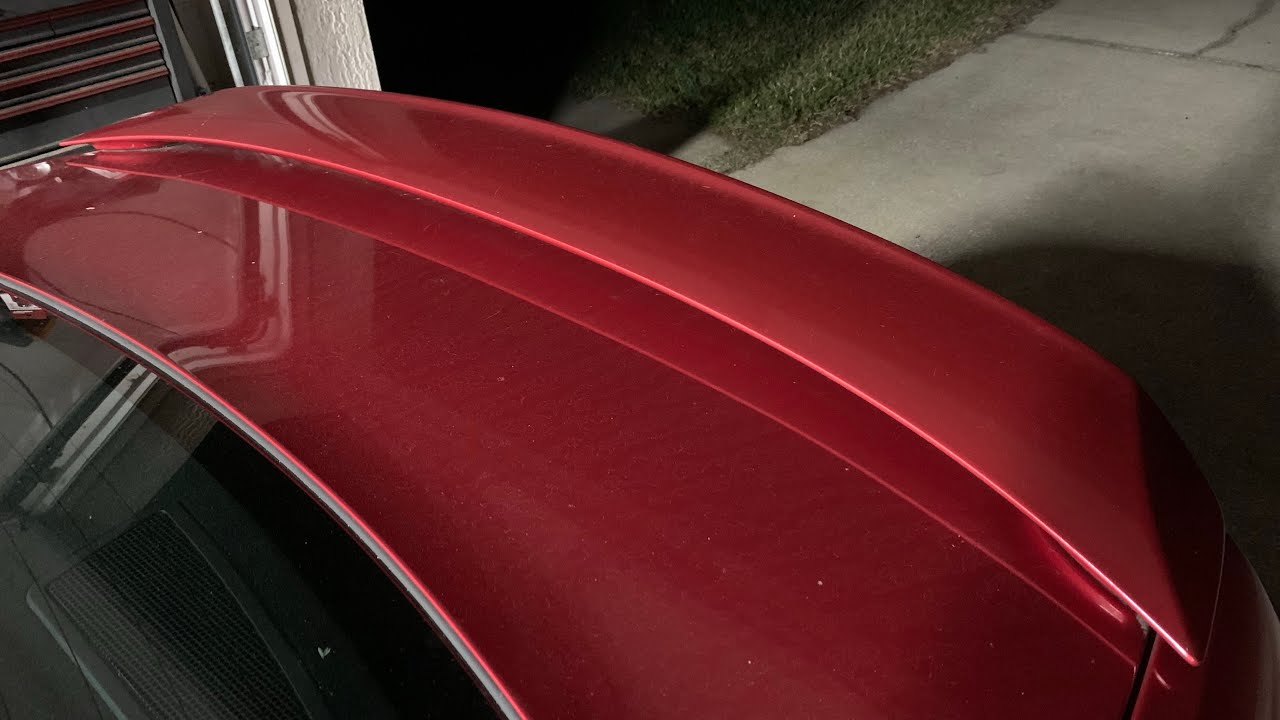 Install A Ford Fusion Wing - YouTube