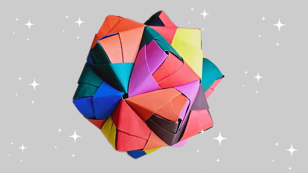 origami modular/how to meke butifule modular origami - YouTube