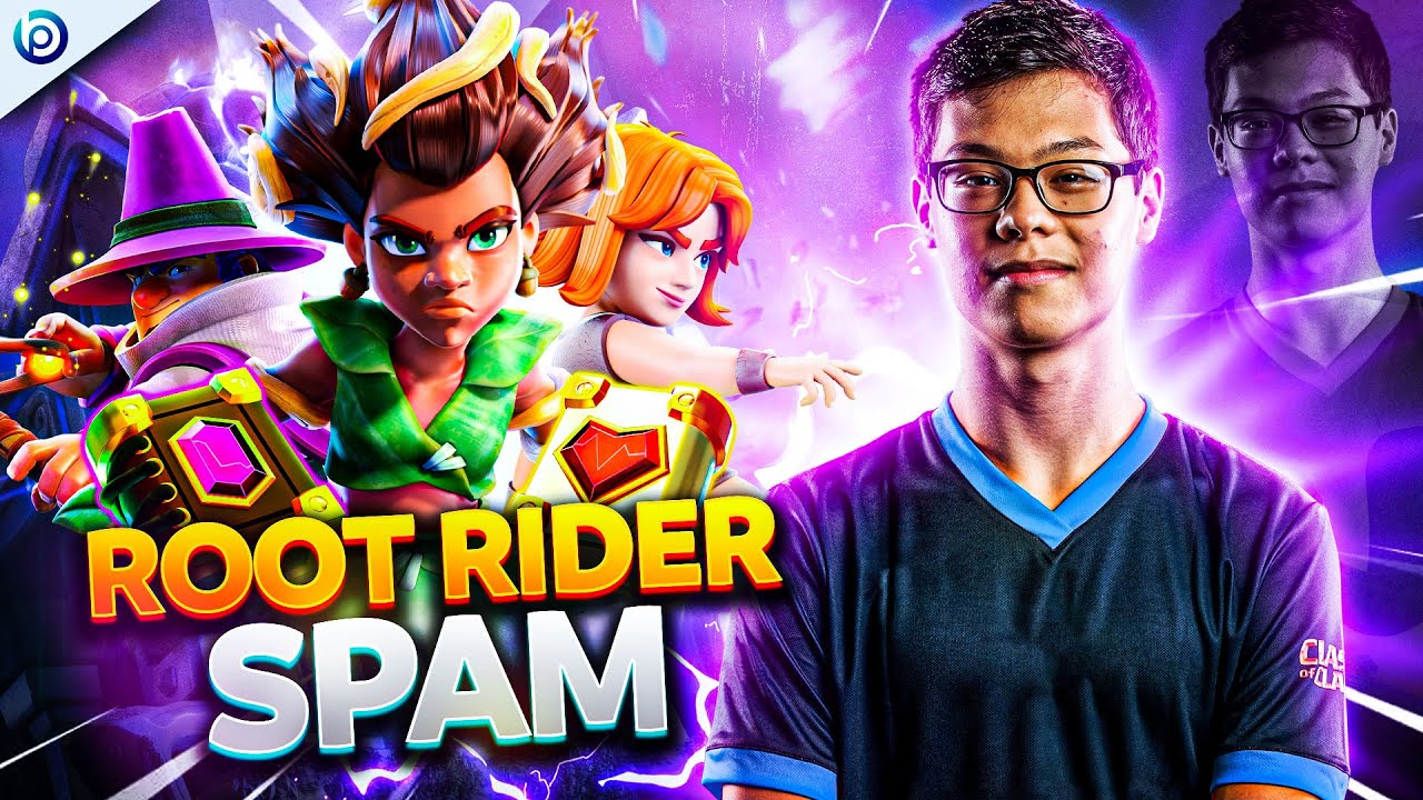 Mastering Root Rider Spam | Clash of Clans Coaching Highlights from Max ...
