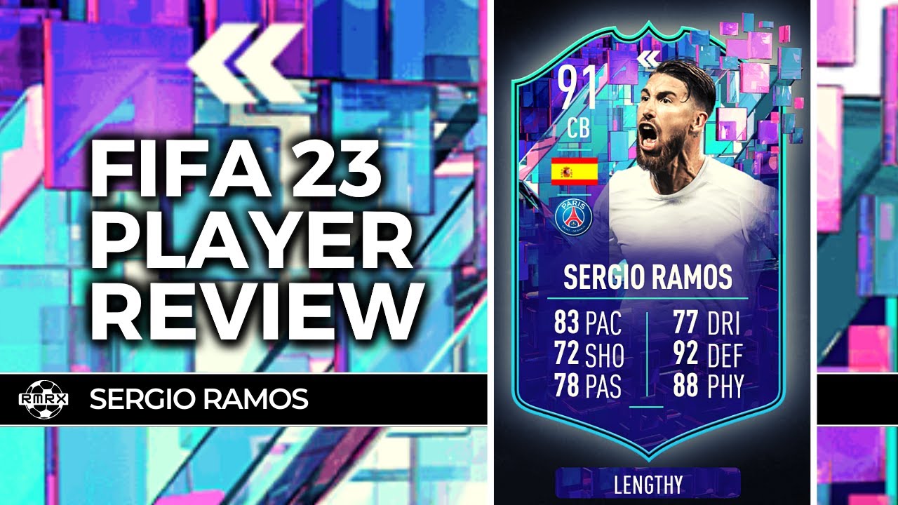 91 FLASHBACK SERGIO RAMOS PLAYER REVIEW - FIFA 23 ULTIMATE TEAM - TOTY ...