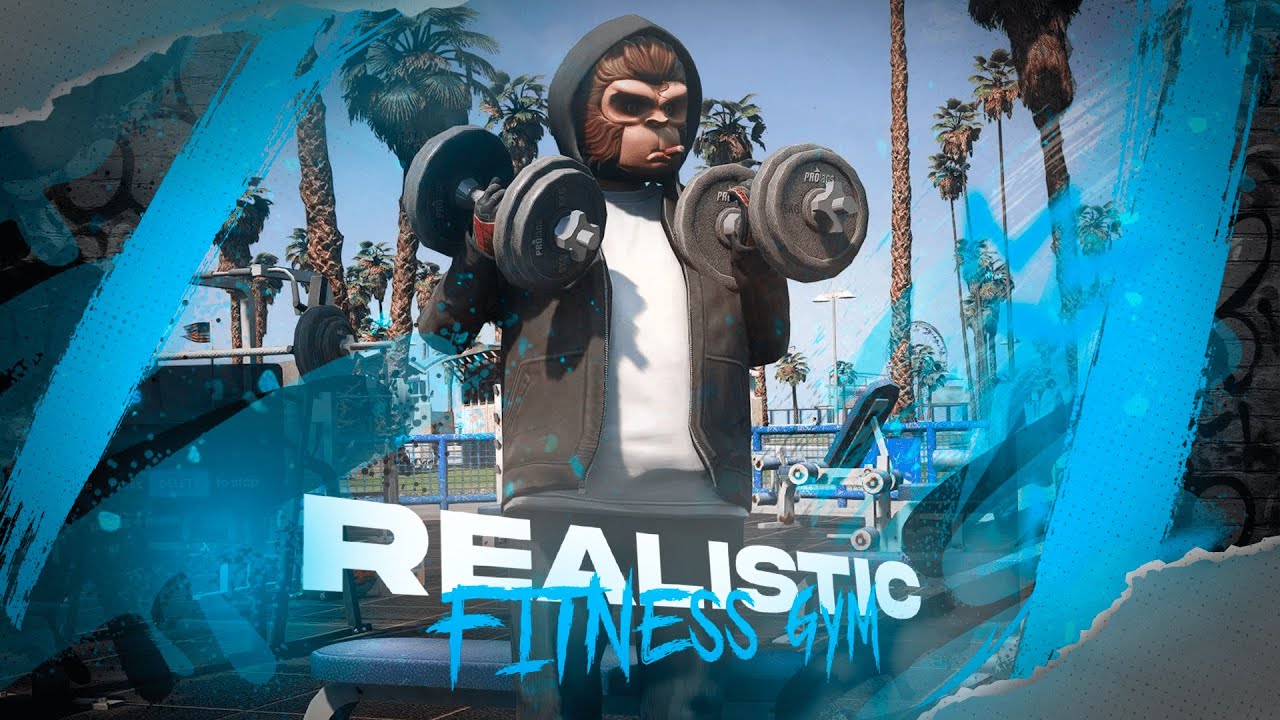 Quasar Realistic Gym for FiveM | Train strength & stamina with full immersion - YouTube
