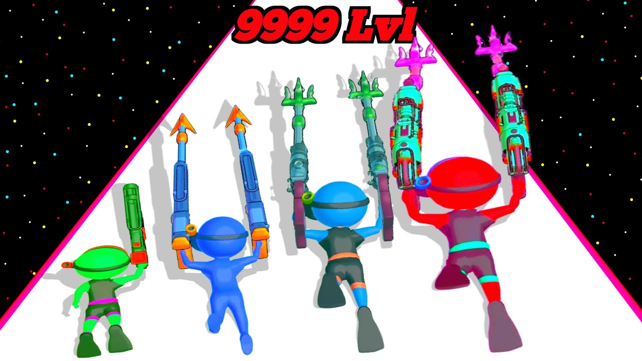 Diver Rush Run - Level Up Diver Max Level 3d Gameplay (New Update ...