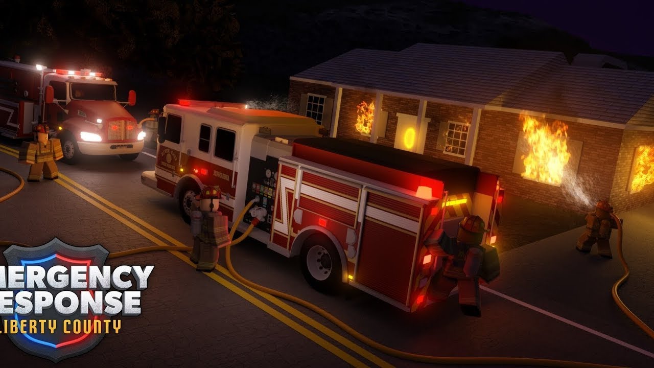 Roleplaying as a firefighter in ERLC. - YouTube