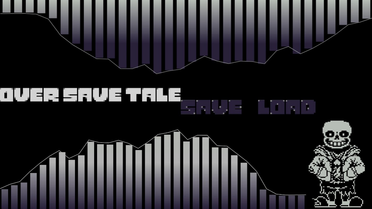 OverSave-Tale Sans Fight phase1 Save，Load 30分耐久 - YouTube