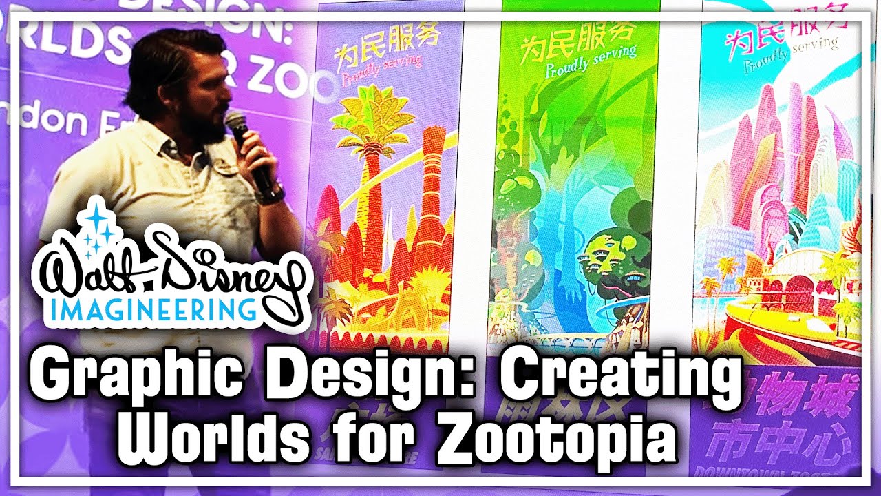 Walt Disney Imagineering Graphic Design: Creating Worlds for Zootopia ...
